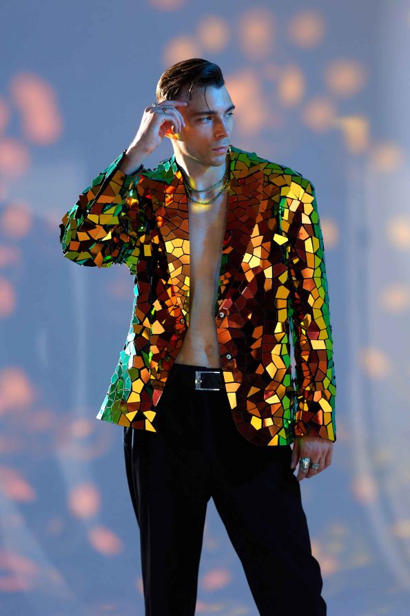 Rave Chameleon Mirror Jacket - by ETEREshop