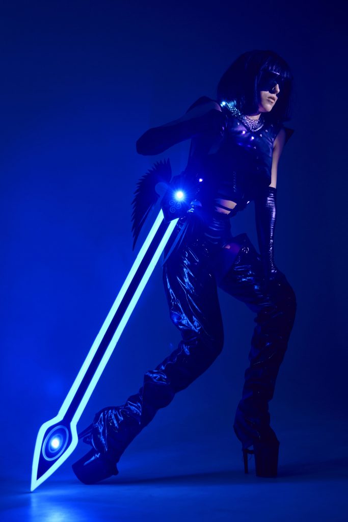 Smart LED cosplay sword _S44