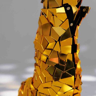 Green Mirror Cat Costume for shows and events - by ETERESHOP