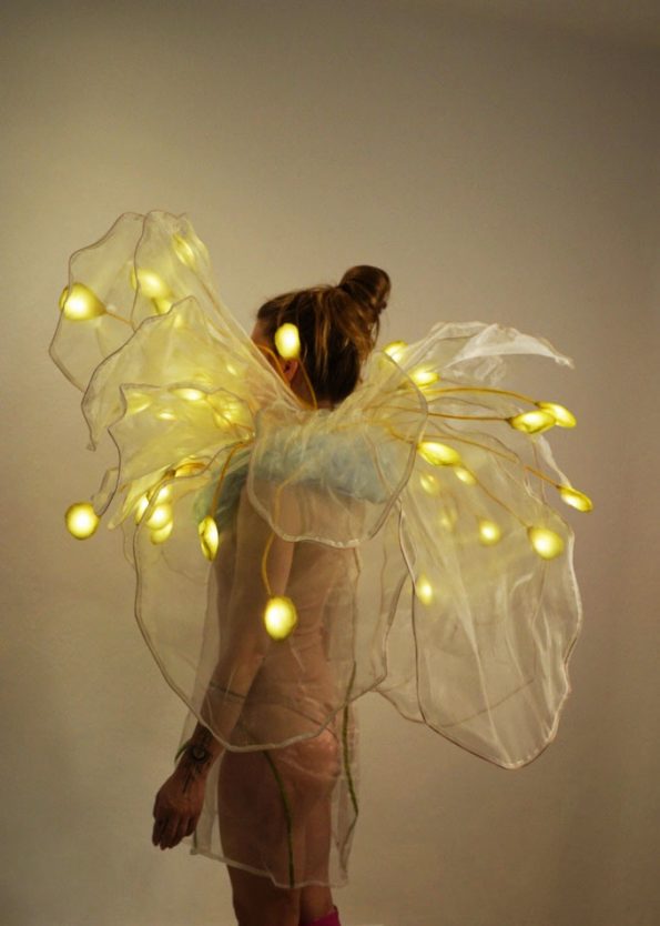 LED Flower Shoulder Cape with 340 LEDs - by ETERESHOP