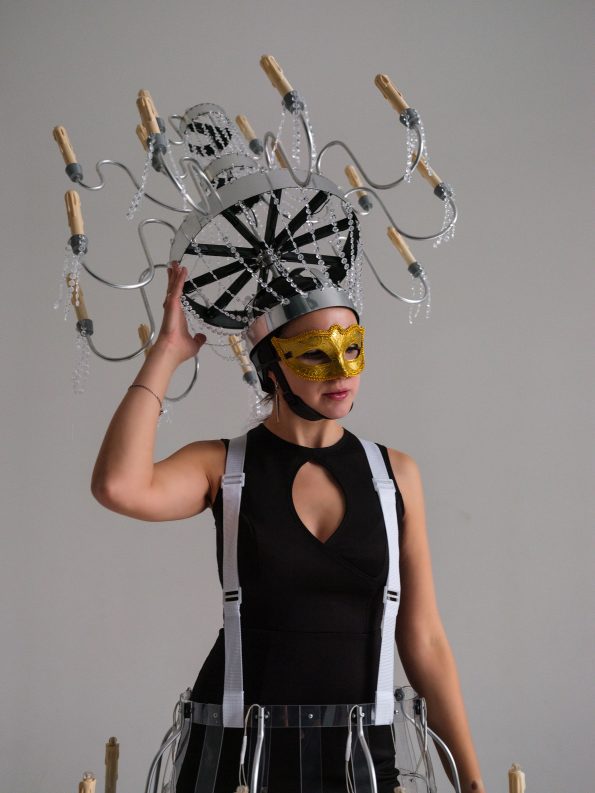 LED Chandelier Costume | Chandelier Dress - by ETERESHOP