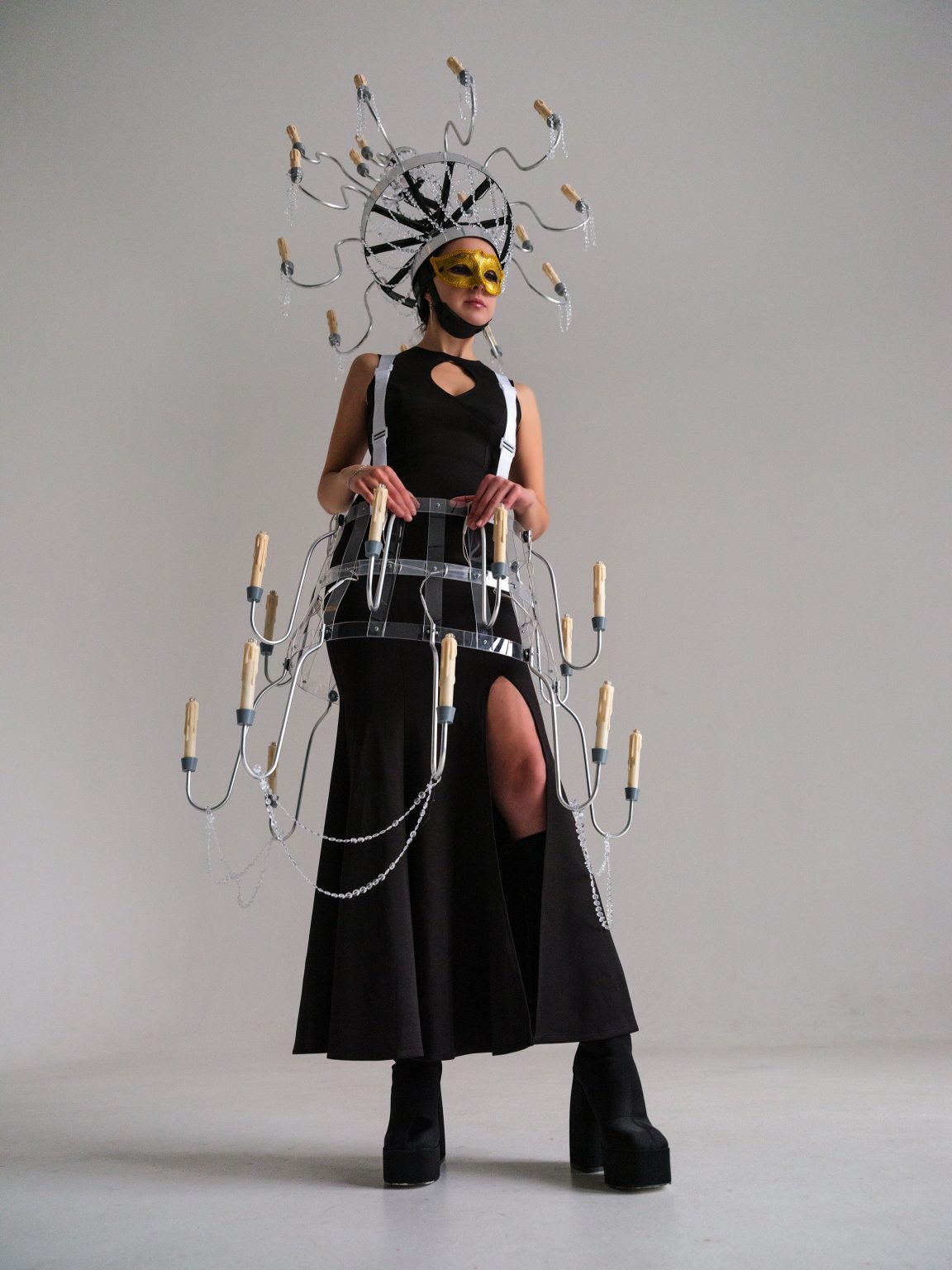 LED Chandelier Costume | Chandelier Dress - by ETERESHOP