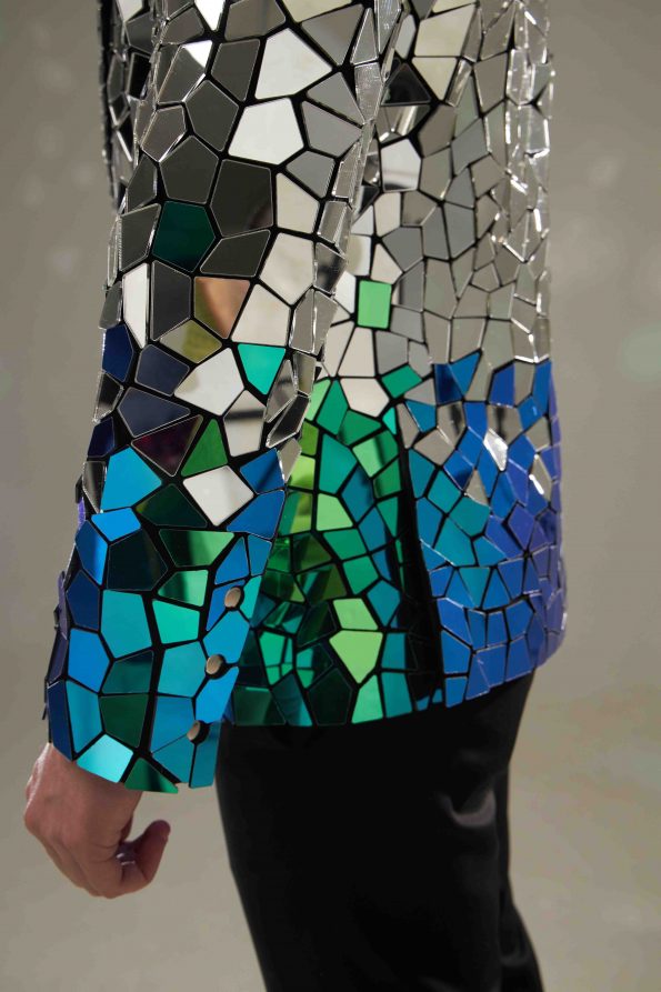 Mirror Jacket for Men | Mens Jacket for Stage - by ETERESHOP