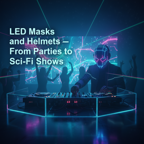 Overview: LED Masks and Helmets — From Parties to Sci-Fi Shows - Light ...